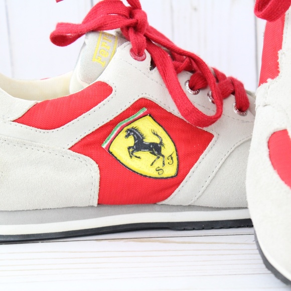 Ferrari | Shoes | Ferrari Store Madrid Mens Suede Sneakers | Poshmark